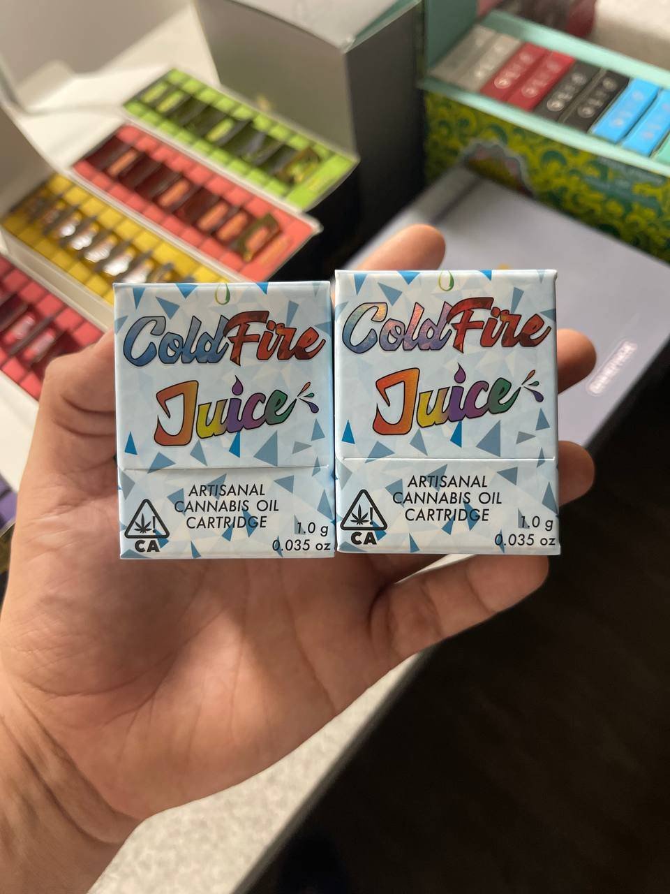 COLD FIRE CARTS - COLDFIRE EXTRACTS - COLDFIRE